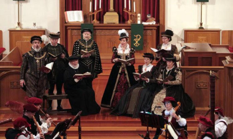 Period Instruments? Yes. Period Costumes? Uh... » Early Music America